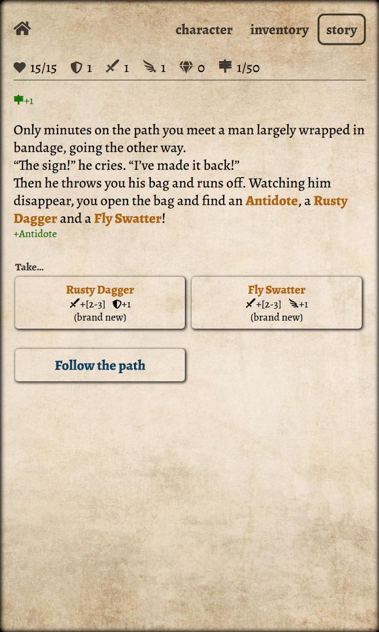 Path of Adventure - Text-based roguelike手游下载_Path of Adventure - Text ...