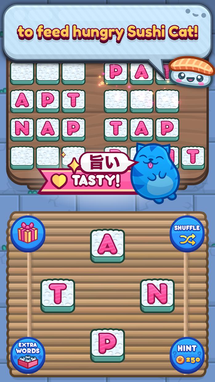 Sushi Cat: Word Search Game手游下载_Sushi Cat: Word Search Game官网|怎么玩 -Ourplay